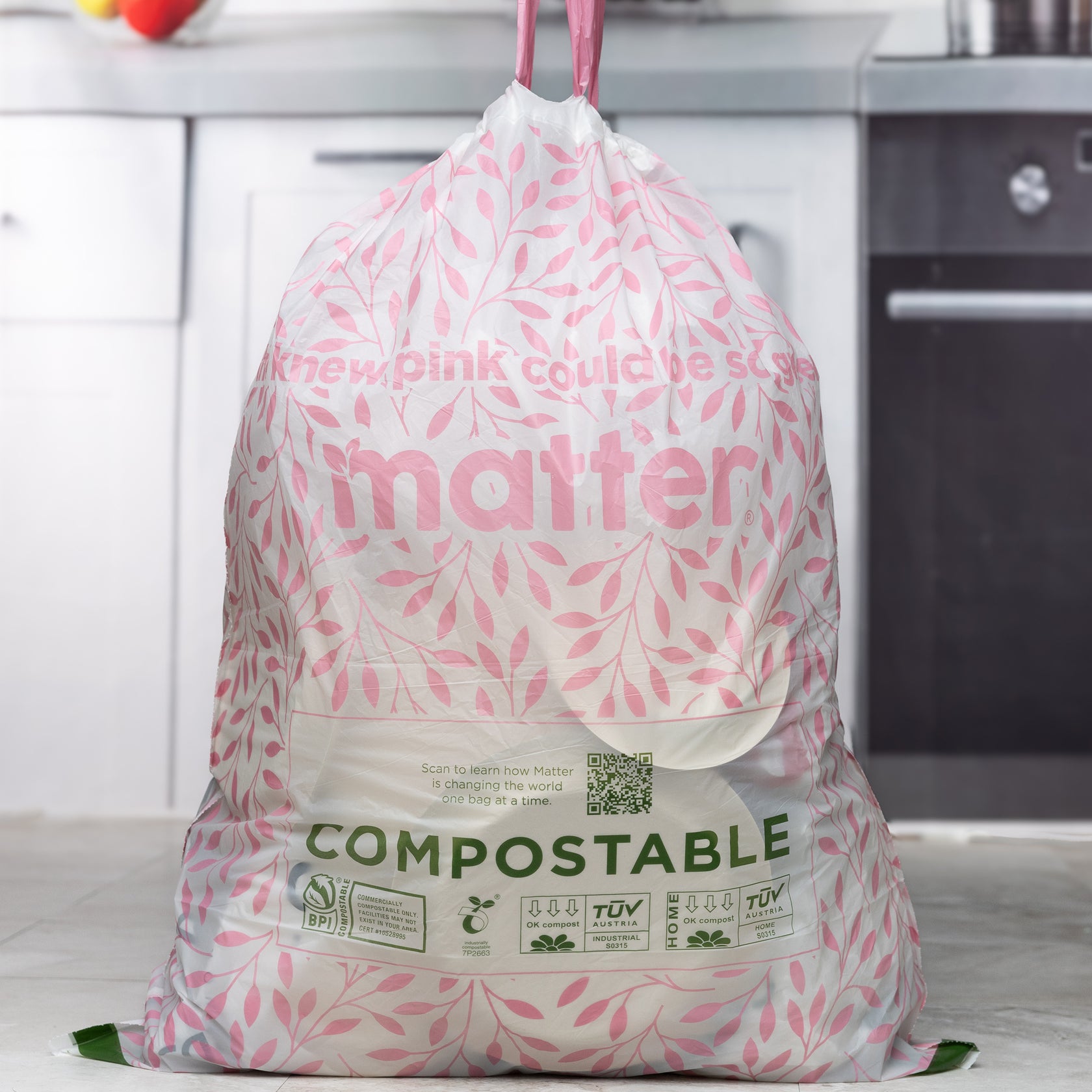 Matter Compostable 3-Gallon & 13-Gallon Waste Bags Variety Pack - 70 C ...
